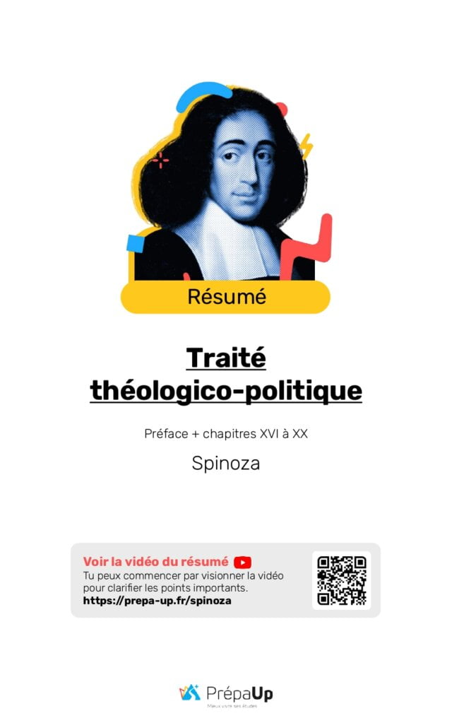 Résumé CPGE 2025 - Traité théologico-politique de Spinoza | Prépa Up